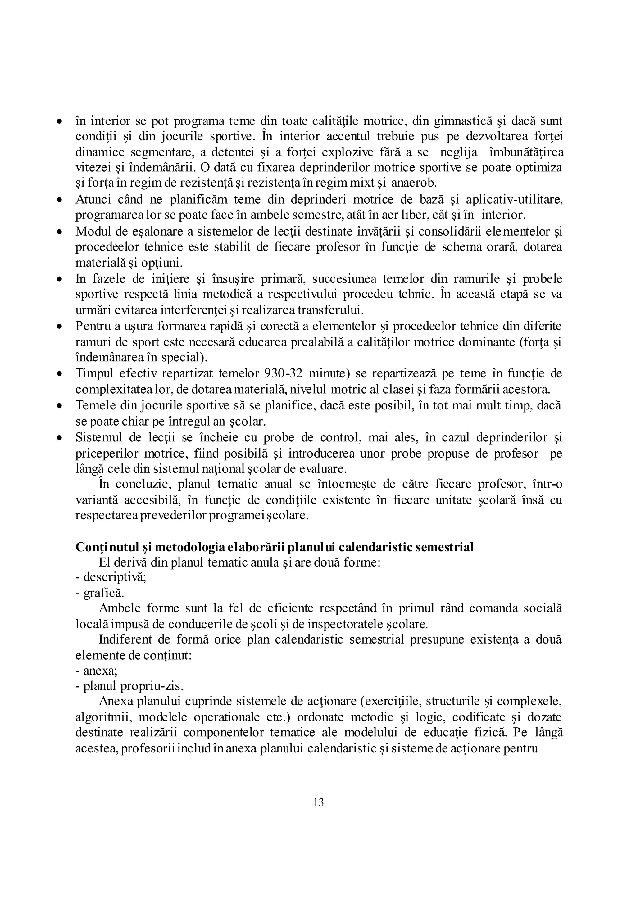 Planificarer si evidenta | DOCX