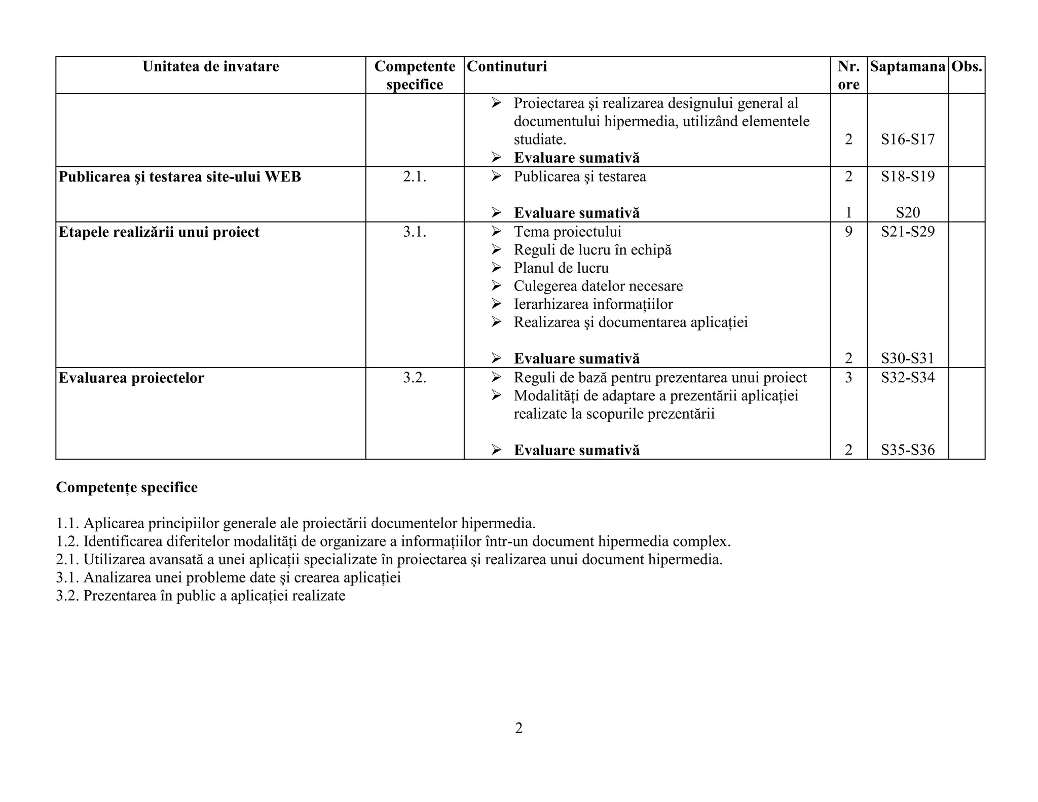 Planificare tic filologie- 12 | PDF