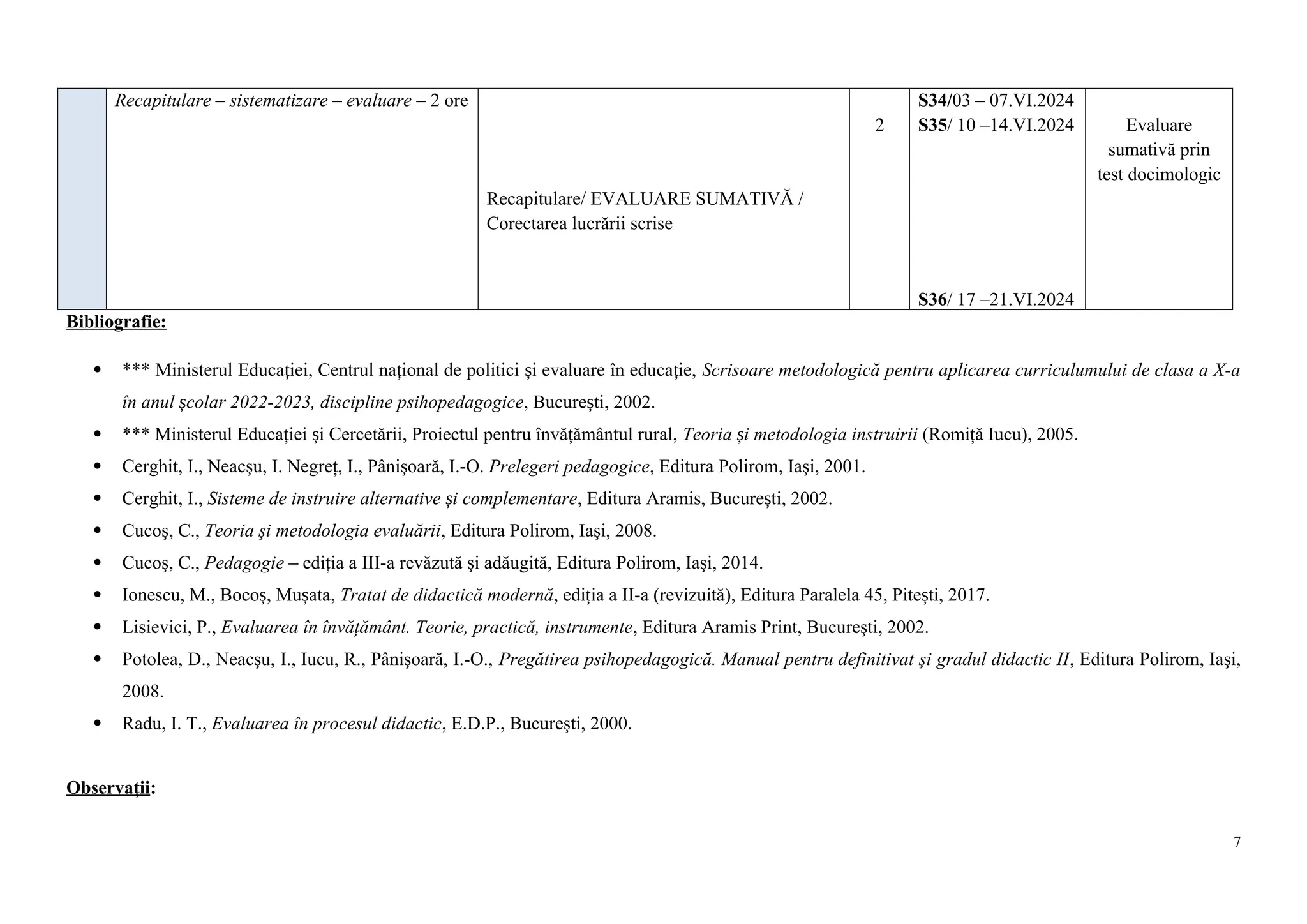 Planificare_X_INV_Teoria si practica instruirii si evaluarii 2023-2024.doc