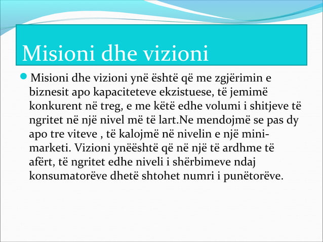Plani i biznesit powerpoint | PPT