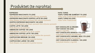 Plani i biznesit i nje kafeneje | PPTX