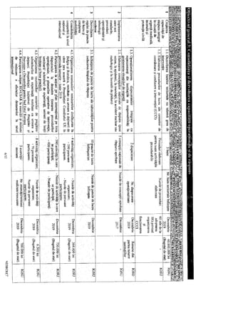 Plan implementare activitati igsu | PDF