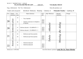Plani Mujor - Mekanika Teknike KL X N 2022 2023.DOC