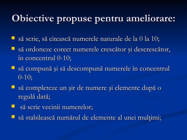 Plan individualizat de invatare clasa I | PPT