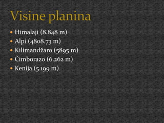 PLANINE | PPTX