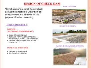 Planing for water conservation structures | PPTX