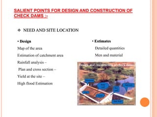 Planing for water conservation structures | PPTX
