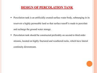 Planing for water conservation structures | PPTX