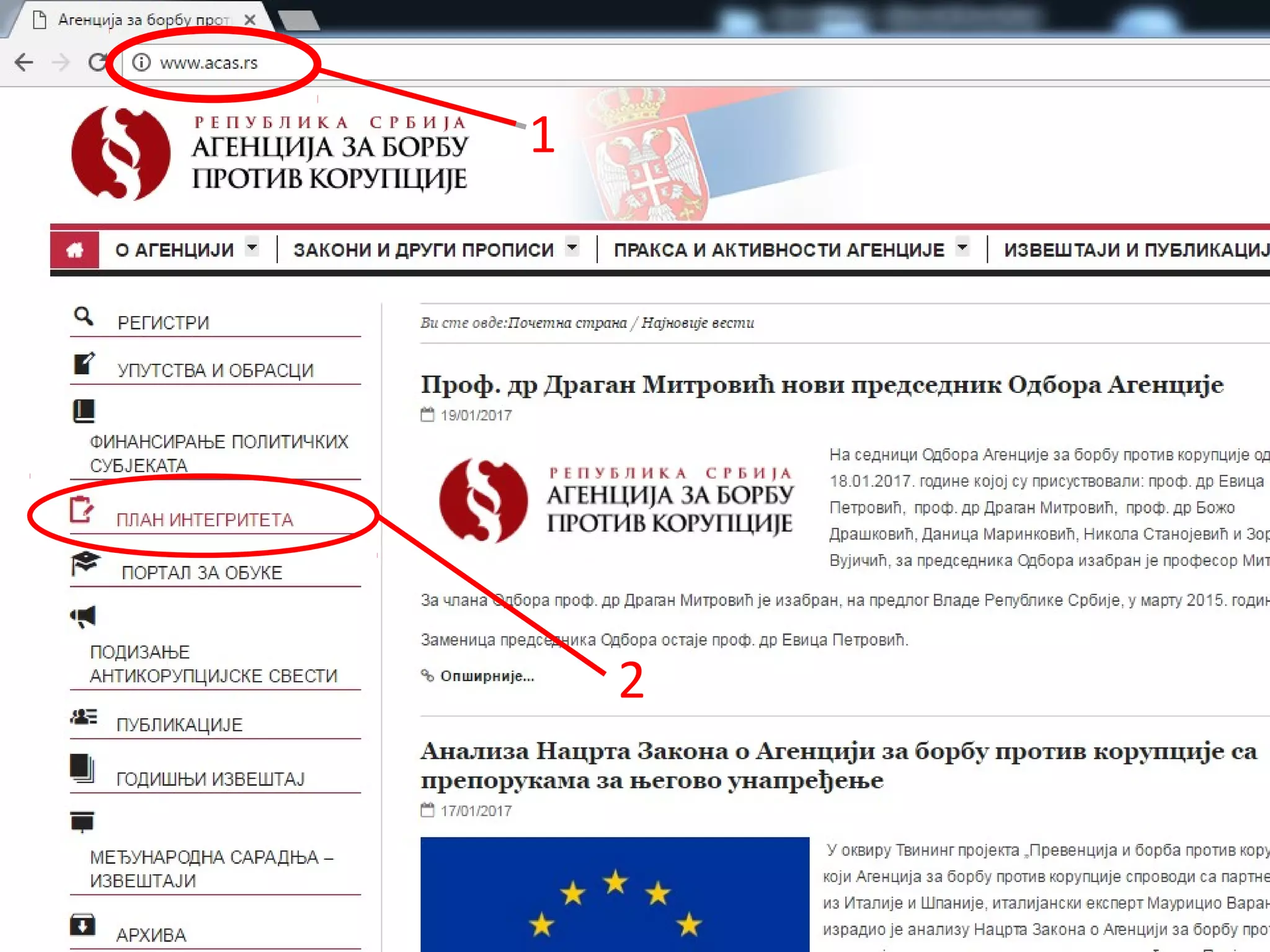 Plan integriteta | PPT