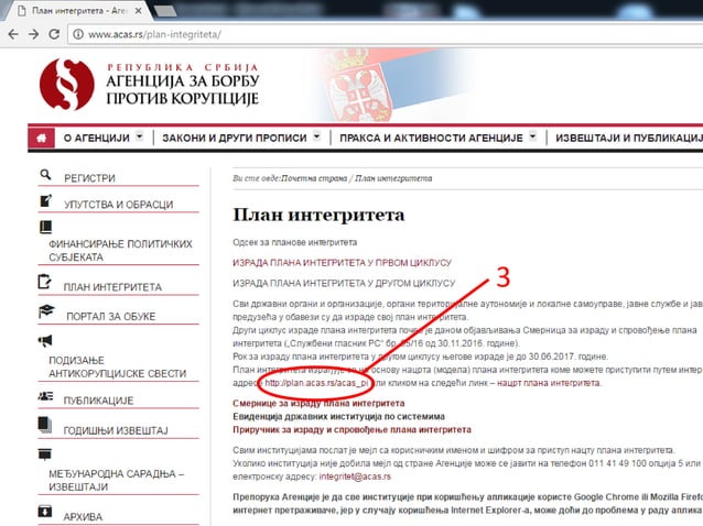 Plan integriteta | PPT