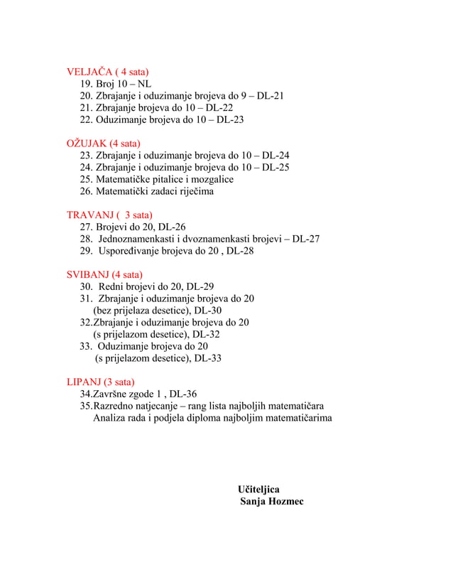 Plan i program dood a | PDF