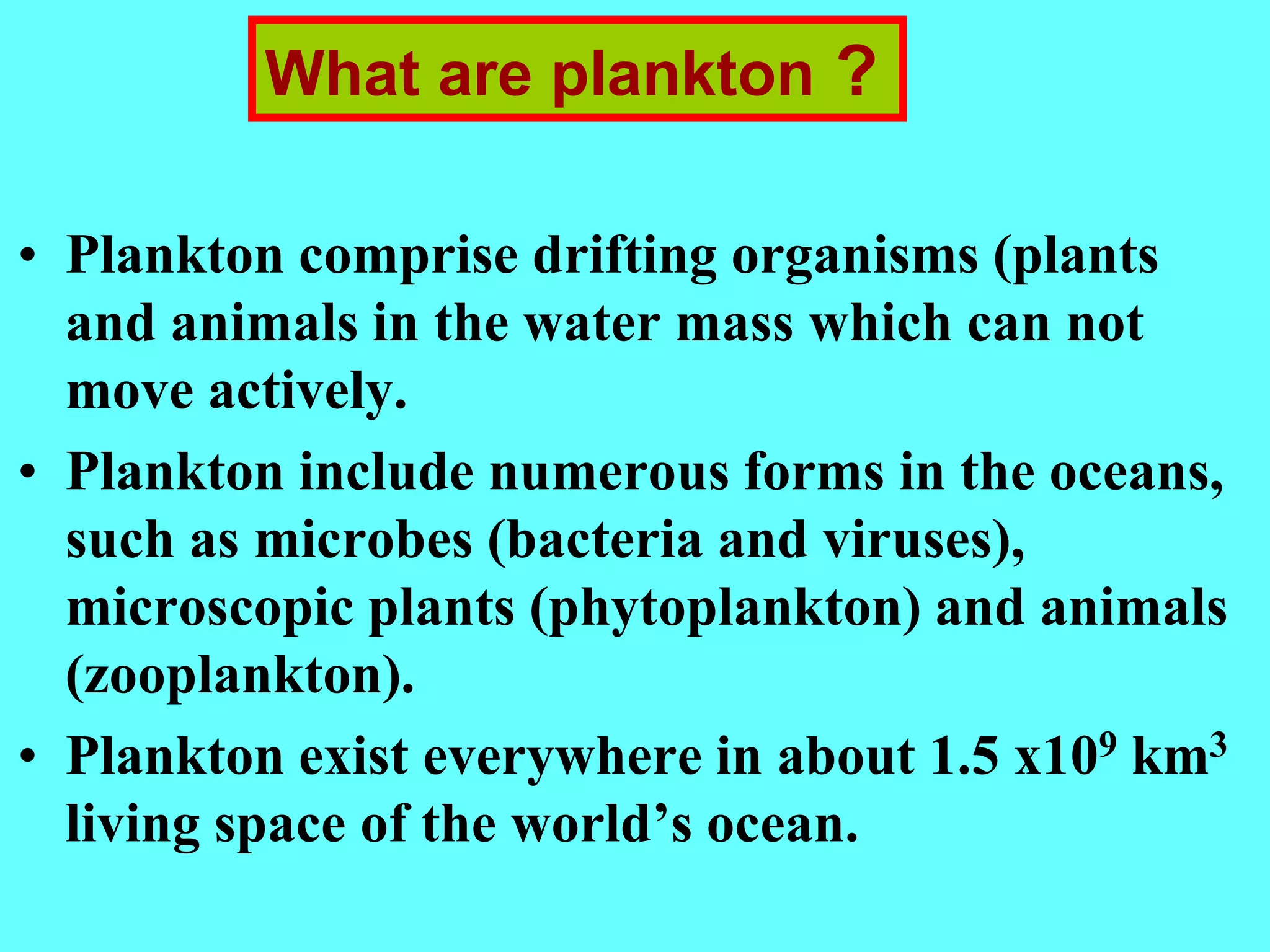 Plankton in the Sea.ppt