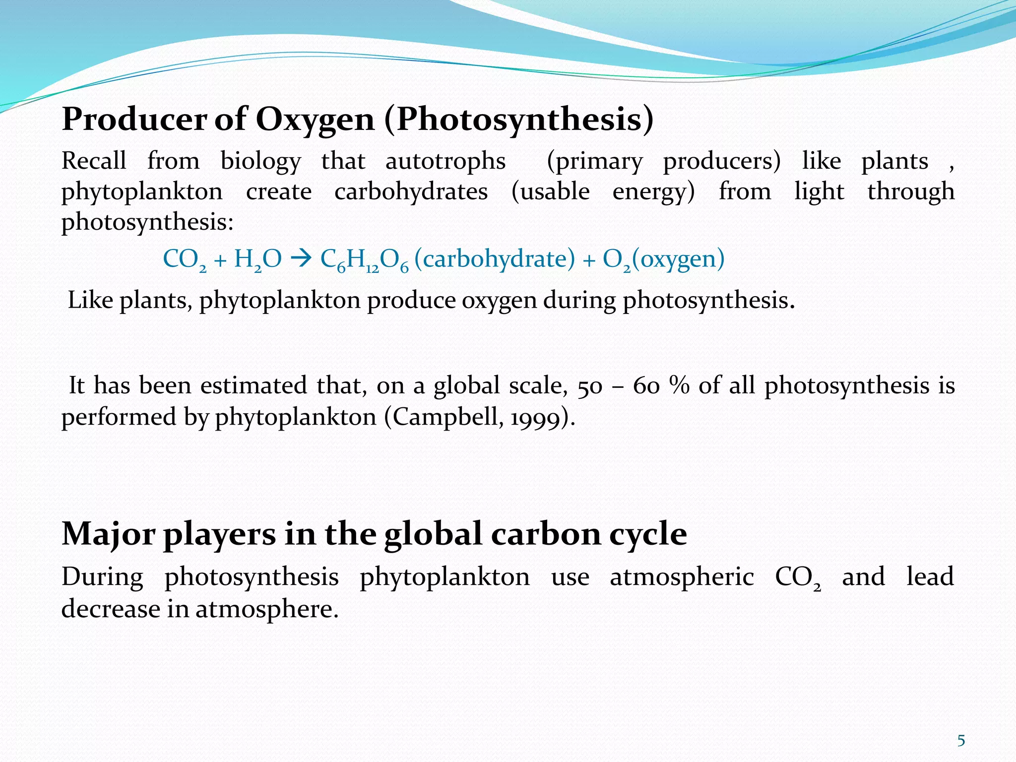 INTRODUCTION OF PLANKTON | PPTX