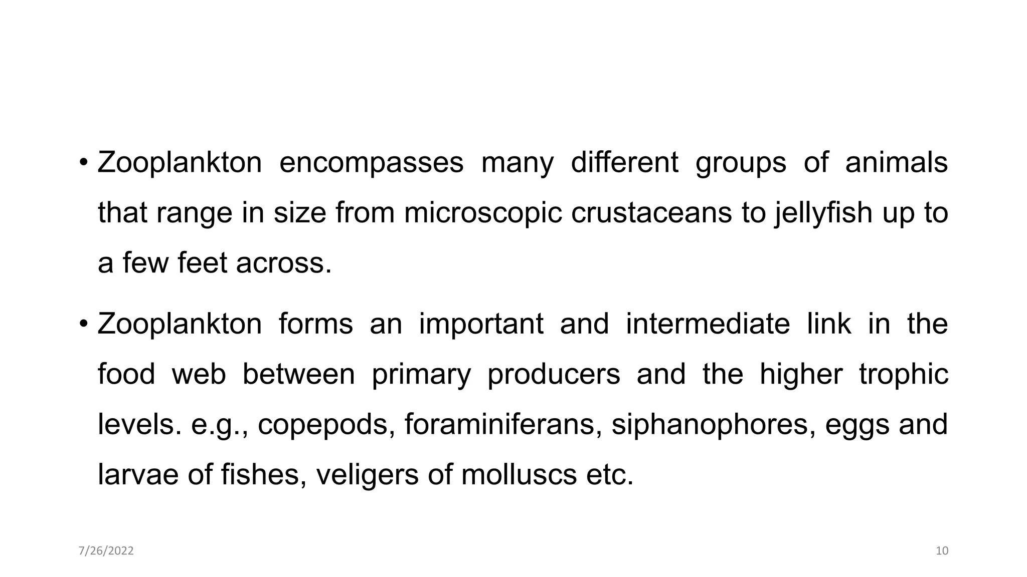 PLANKTON, TYPES, IMPORTANCE.pptx