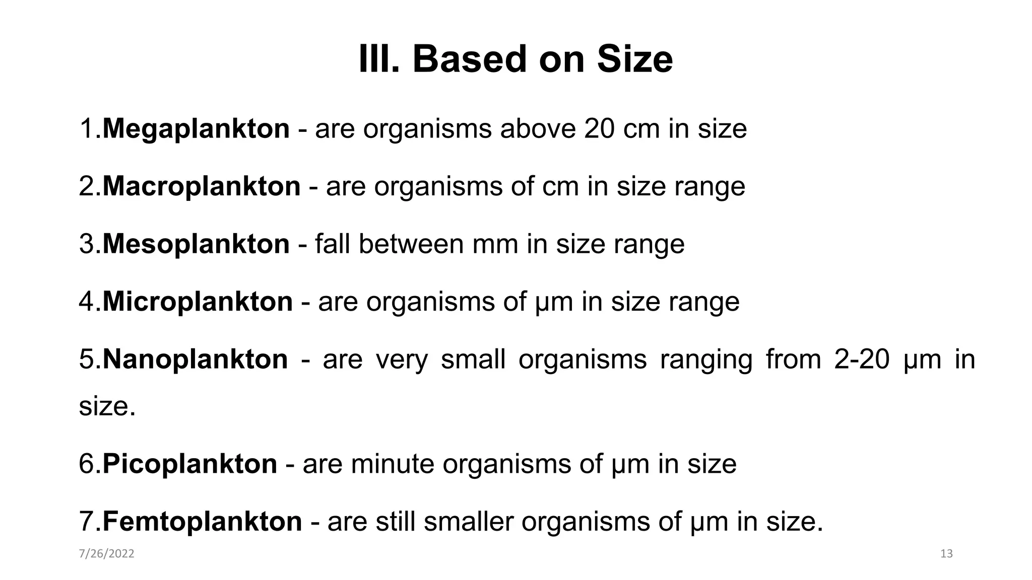 PLANKTON, TYPES, IMPORTANCE.pptx