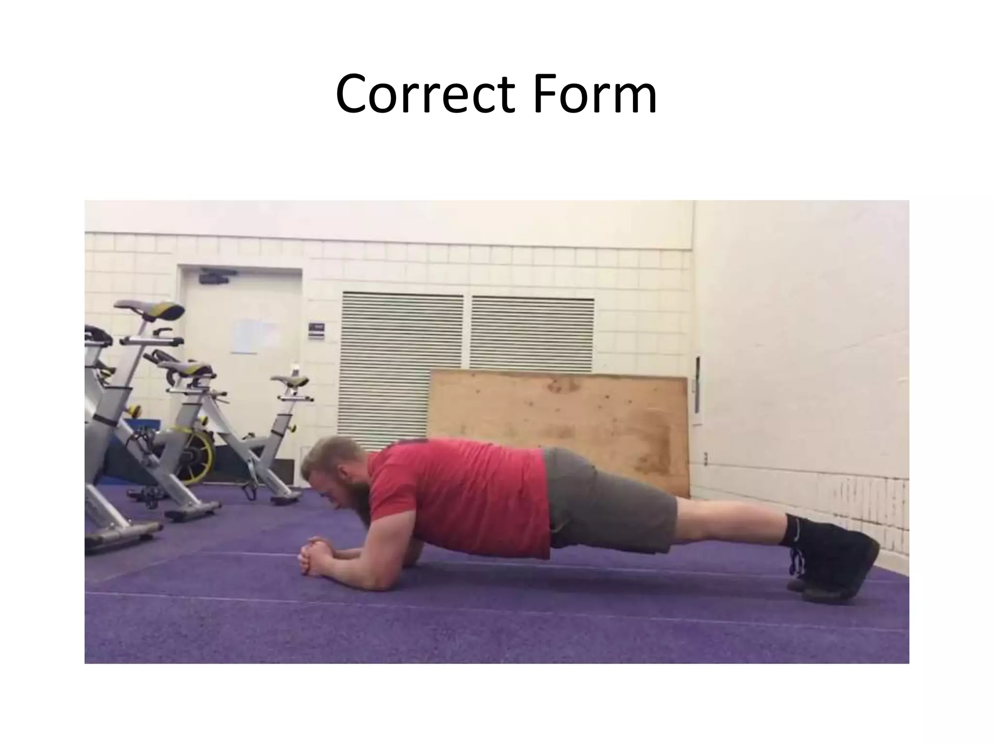 Plank with Forward Arm Lift | PPTX