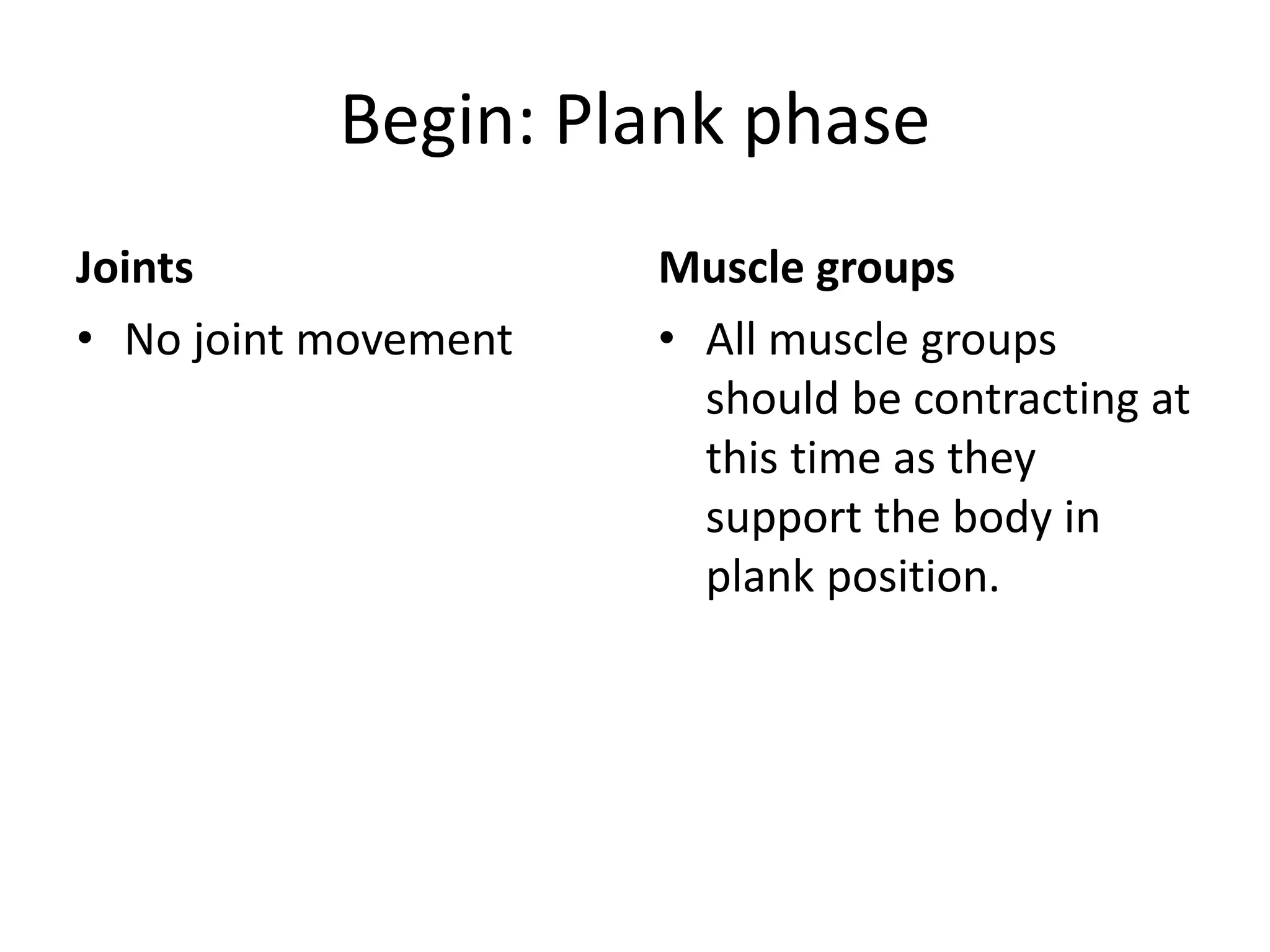 Plank with Forward Arm Lift | PPTX