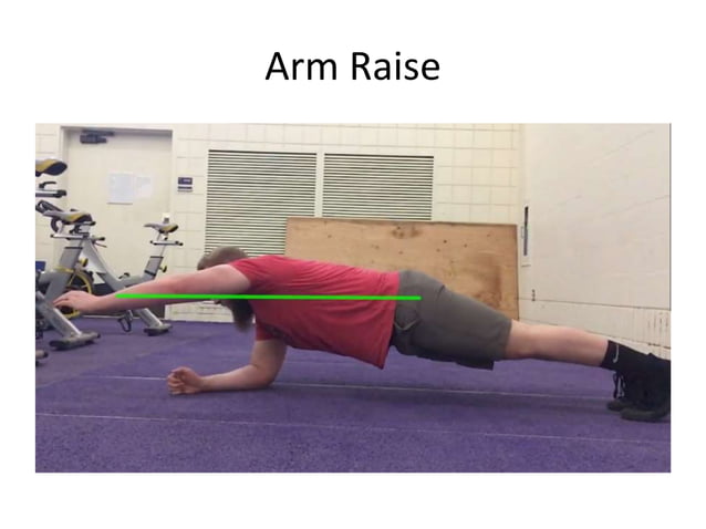 Plank with Forward Arm Lift | PPTX