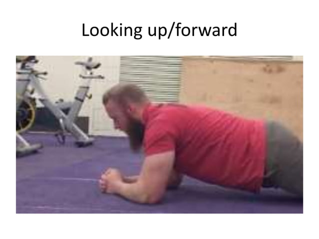 Plank with Forward Arm Lift | PPTX