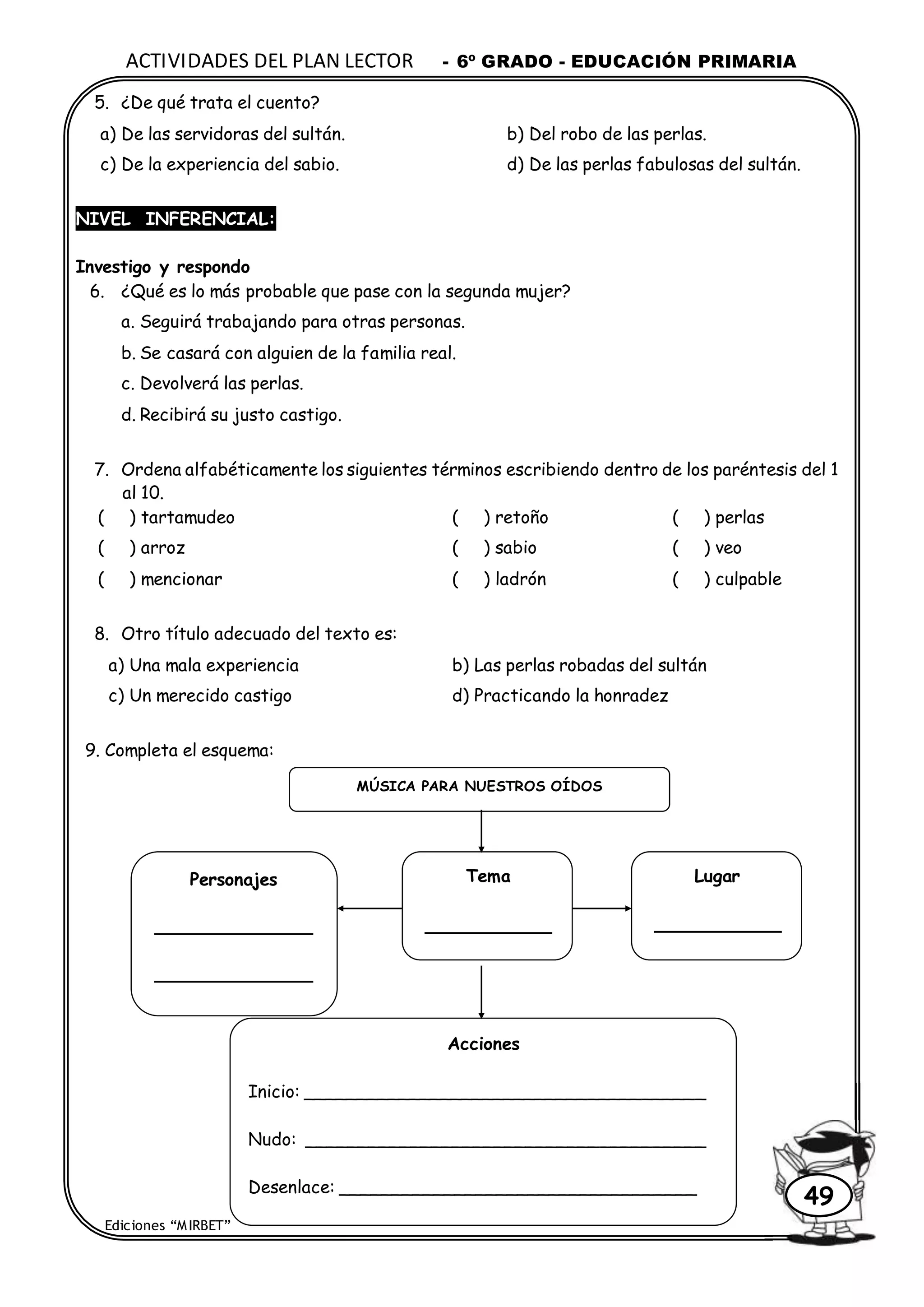 PLAN LECTOR 6TO GRADO 2018.doc