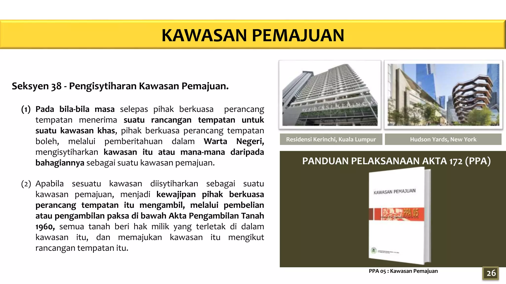 PLANMalaysia_Kenali Akta 172 | PPTX