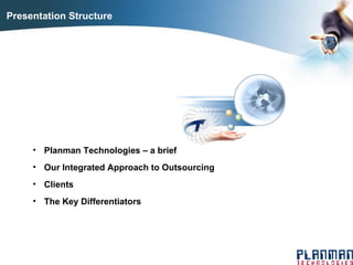 Planman Technologies Company Backgrounder And Services | PPT