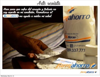 Plan Mercadeo "Tu farmahorro" para Farmacias Farmahorro | PDF