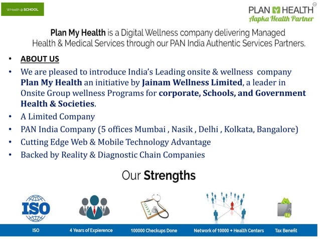 Plan my health School health program India | PPT