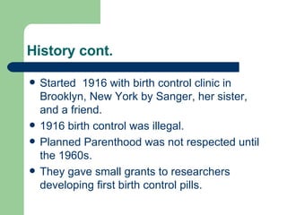 Planned Parenthood | PPT
