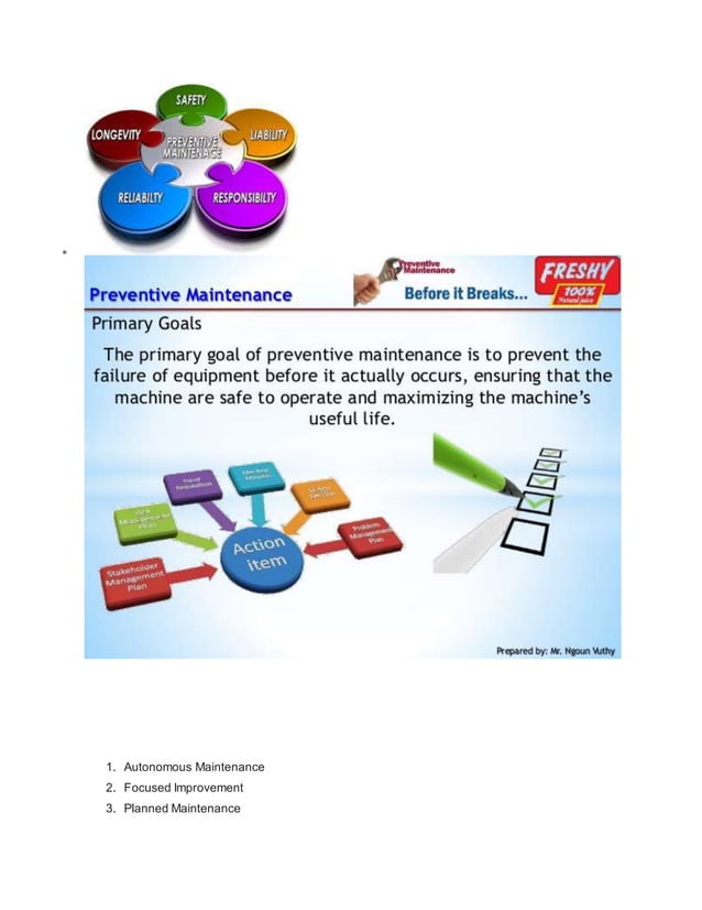 Planned preventive maintenance report | DOCX