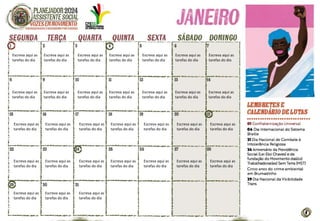 Planner Assistente Social 2024 | PPTX