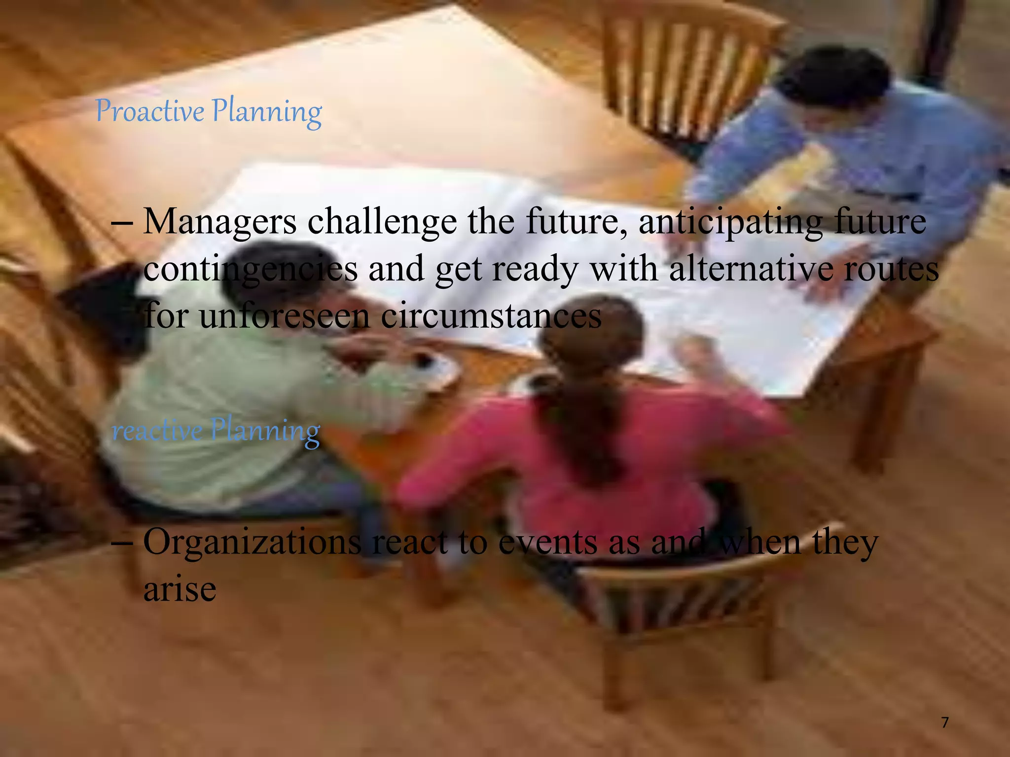 types of planning | PPTX