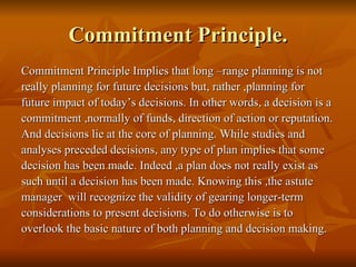 PLANNING ,DECISION MAKING & ORGANIZING | PPT