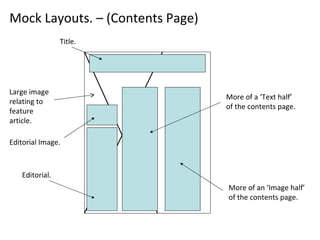 A-Level Media Studies - Magazine Planning. (Primary Coursework) | PPT