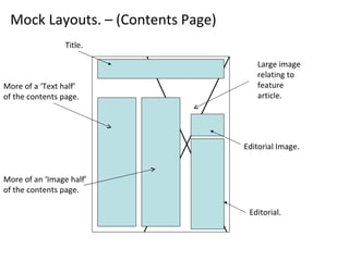 A-Level Media Studies - Magazine Planning. (Primary Coursework) | PPT
