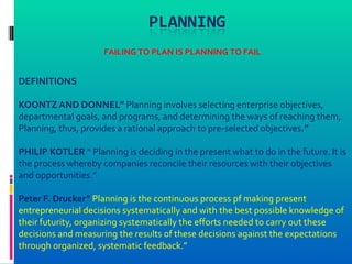 Planning | PPT