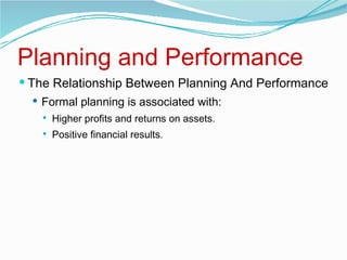Planning in management | PPT