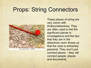 G321: Planning - Equipment, Costume, Props | PPTX