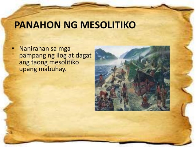 PAG-UNLAD NG KULTURA NG SINAUNANG TAO: PANAHON NG BATO | PPTX