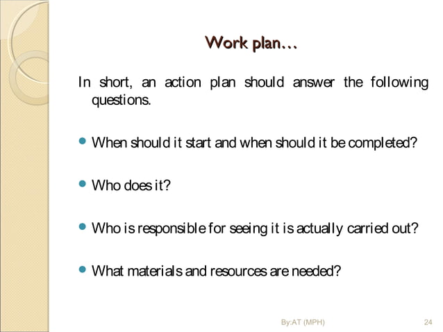 Planning, implementation, monitoring and evaluation of health education ...