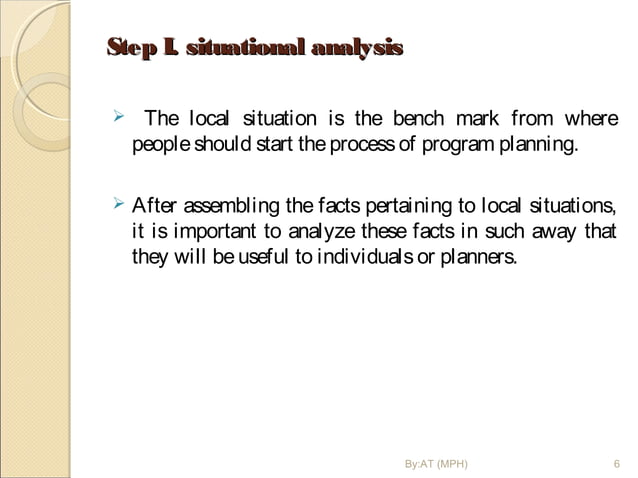 Planning, implementation, monitoring and evaluation of health education ...
