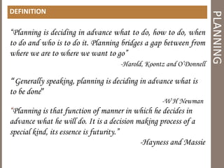 Planning | PPT
