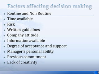 Planning - Principles of Management | PPTX