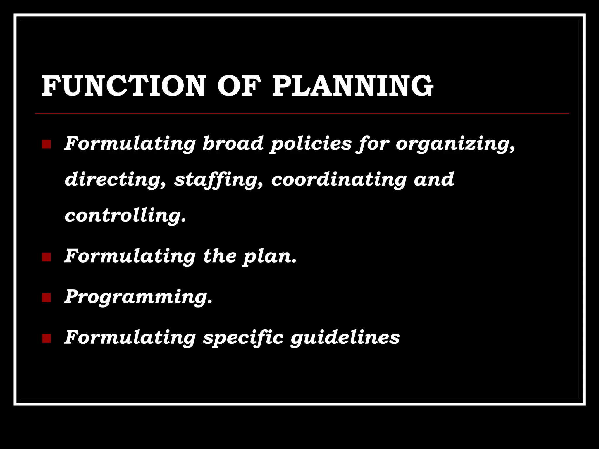 Planning | PPSX
