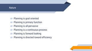 Planning | PPTX | Business Administration | Business