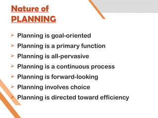 PLANNING | PPT