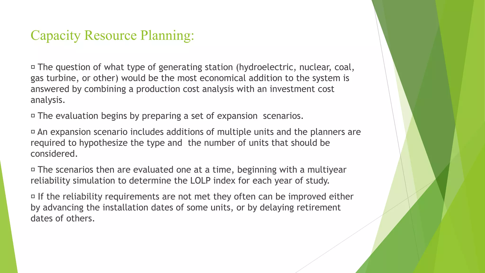 POWER SYSTEM PLANNING | PPTX