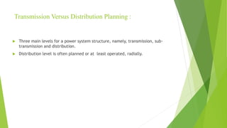 POWER SYSTEM PLANNING | PPTX
