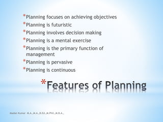 Planning | PPTX | Business Administration | Business