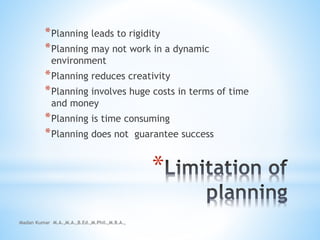 Planning | PPTX | Business Administration | Business